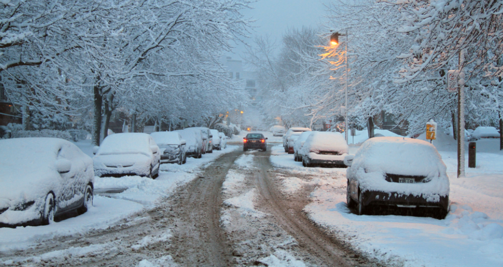 DMI melder om op til 20 centimeter sne