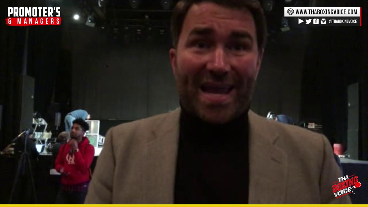 🔥EDDIE HEARN; DAZN, WILDER, FARMER DAVIS & PROMISED TO COME ON THE SHOW