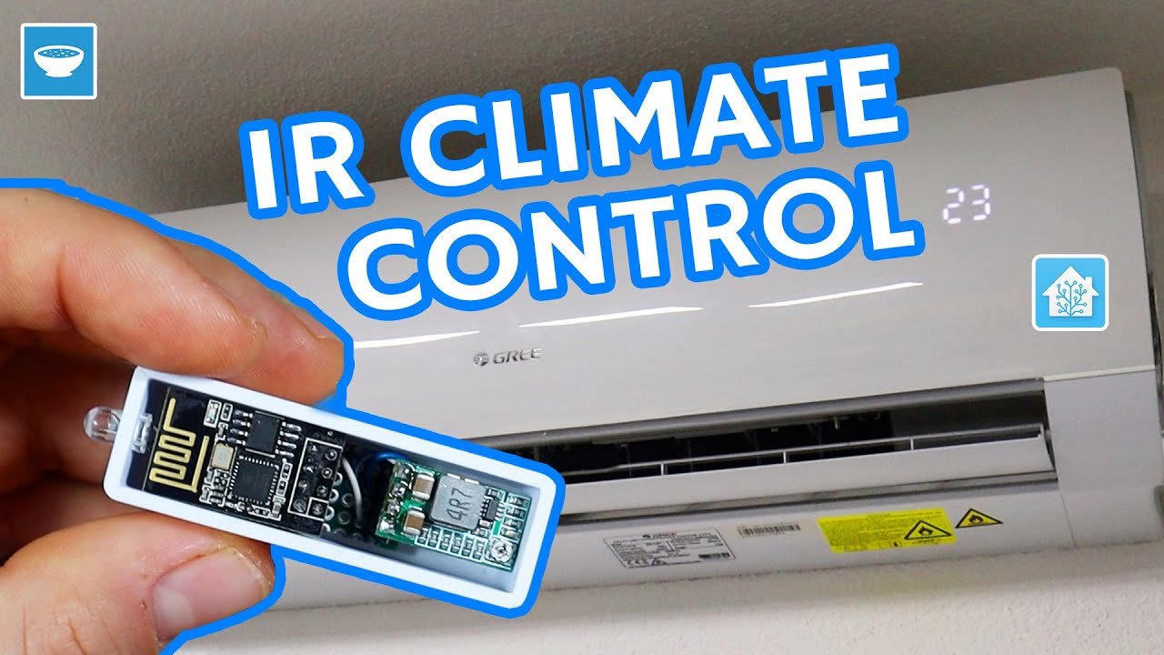 I Hacked My AC Remote with a $5 Chip (ESPHome IR Blaster Climate Control)