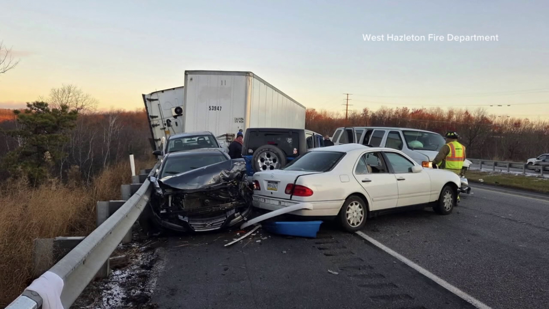 Stressing safety after deadly I-81 South crash in Luzerne County