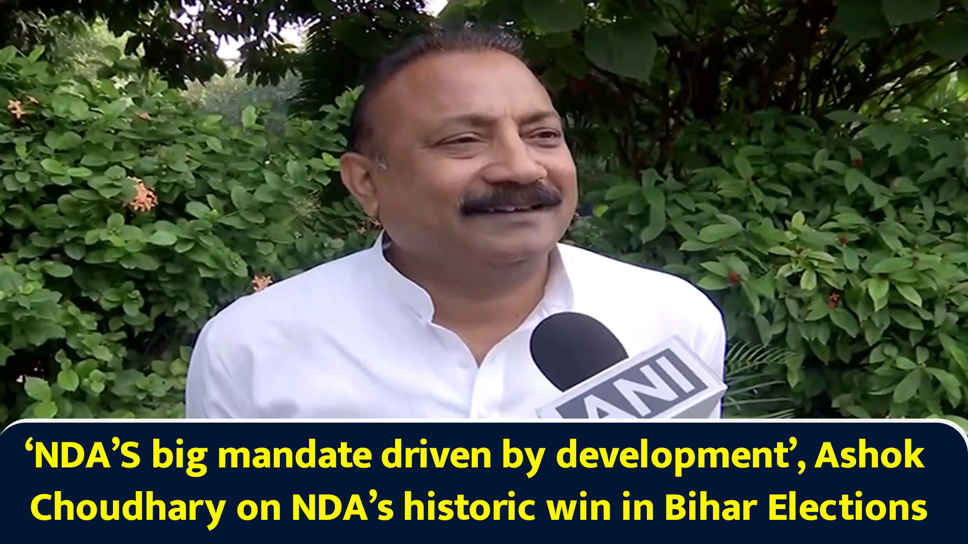 ‘NDA’S big mandate driven by development’, Ashok Choudhary on NDA’s ...