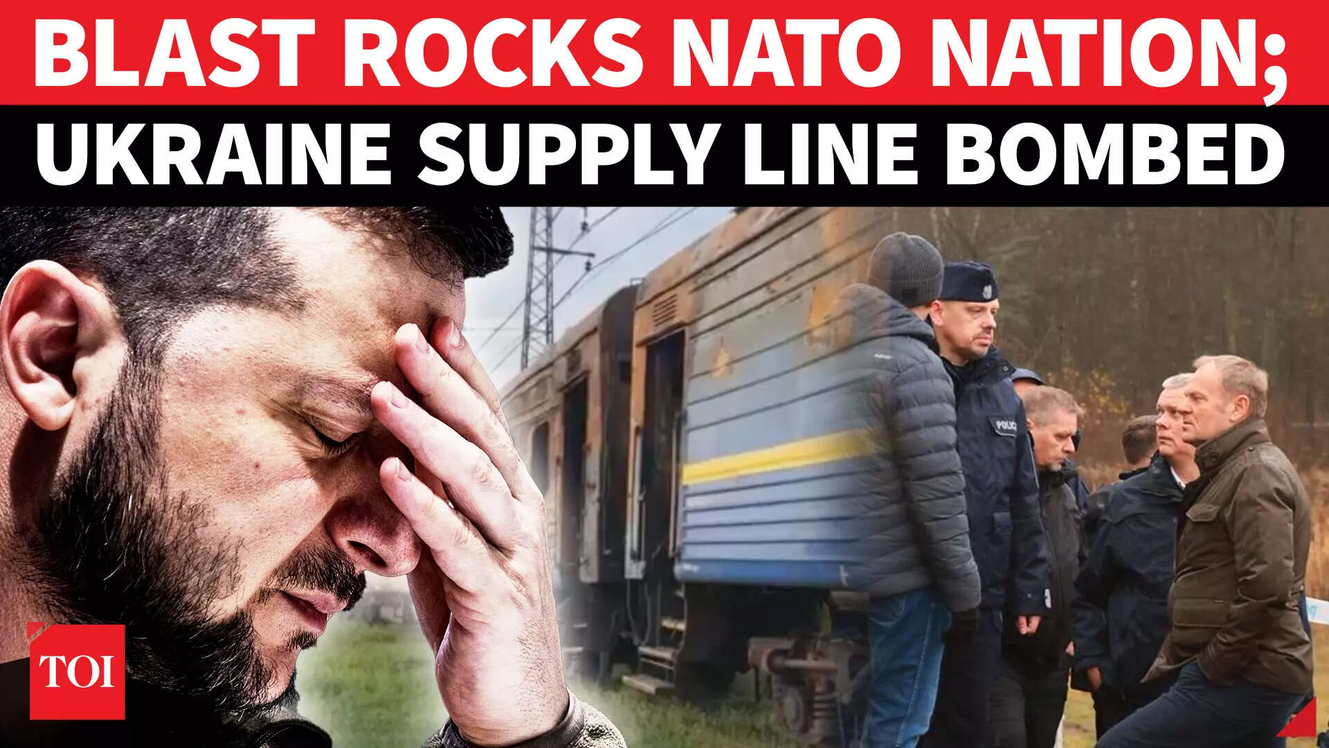 'Act of Sabotage': Poland PM Fumes As Railway Explosion Rocks Warsaw ...
