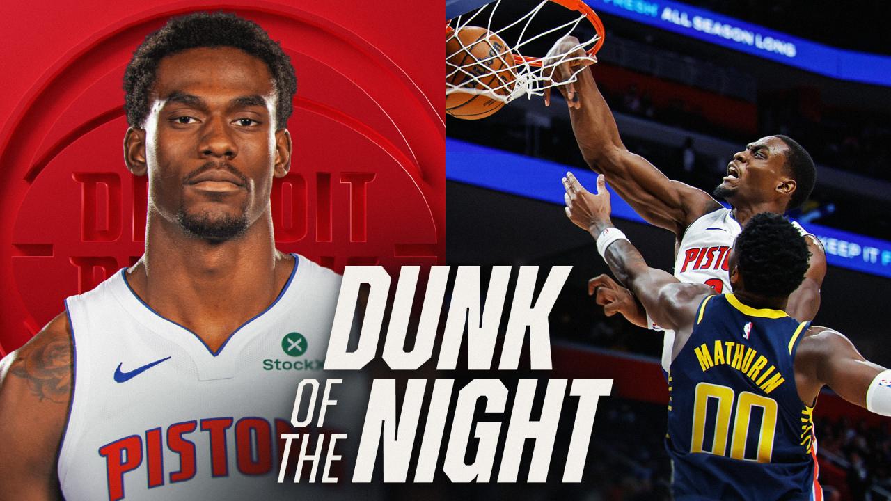 Dunk of the Night: Jalen Duren
