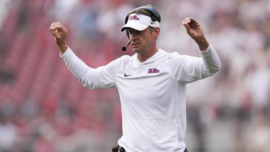 Lane Kiffin’s wife Layla stuns in denim-top Ole Miss fit amid LSU ...