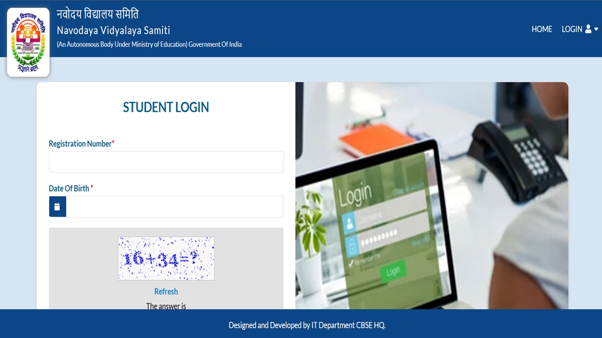 JNVST 2026 Admit Card: Navodaya Vidyalaya Class 6th Exam hall Ticket ...