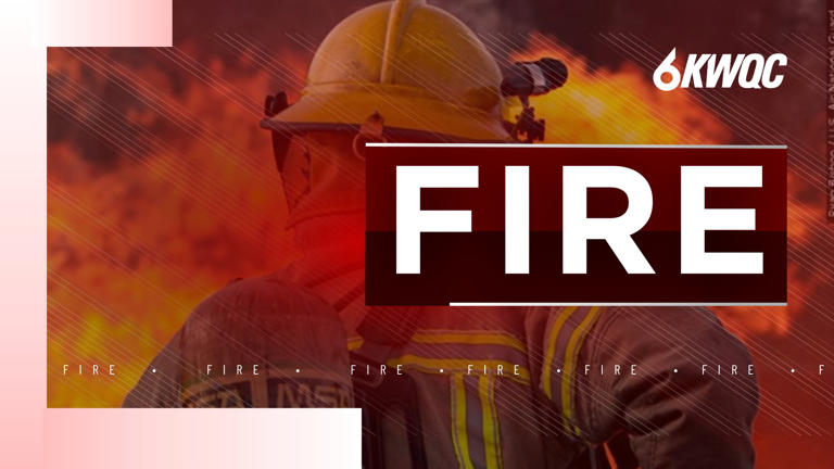 'Clothes on fire' put out in minutes by Muscatine firefighters