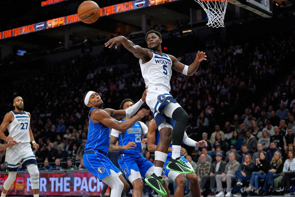 Timberwolves win for the 5th time in 6 games, beating the short-handed ...