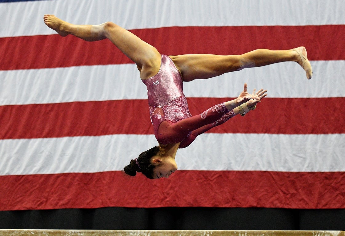 Stunning photos capture U.S. gymnastics star Kayla DiCello