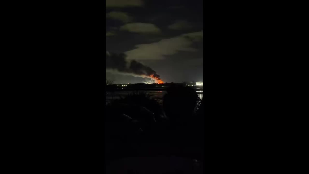 Huge warehouse fire in Little Island, Cork, Ireland
