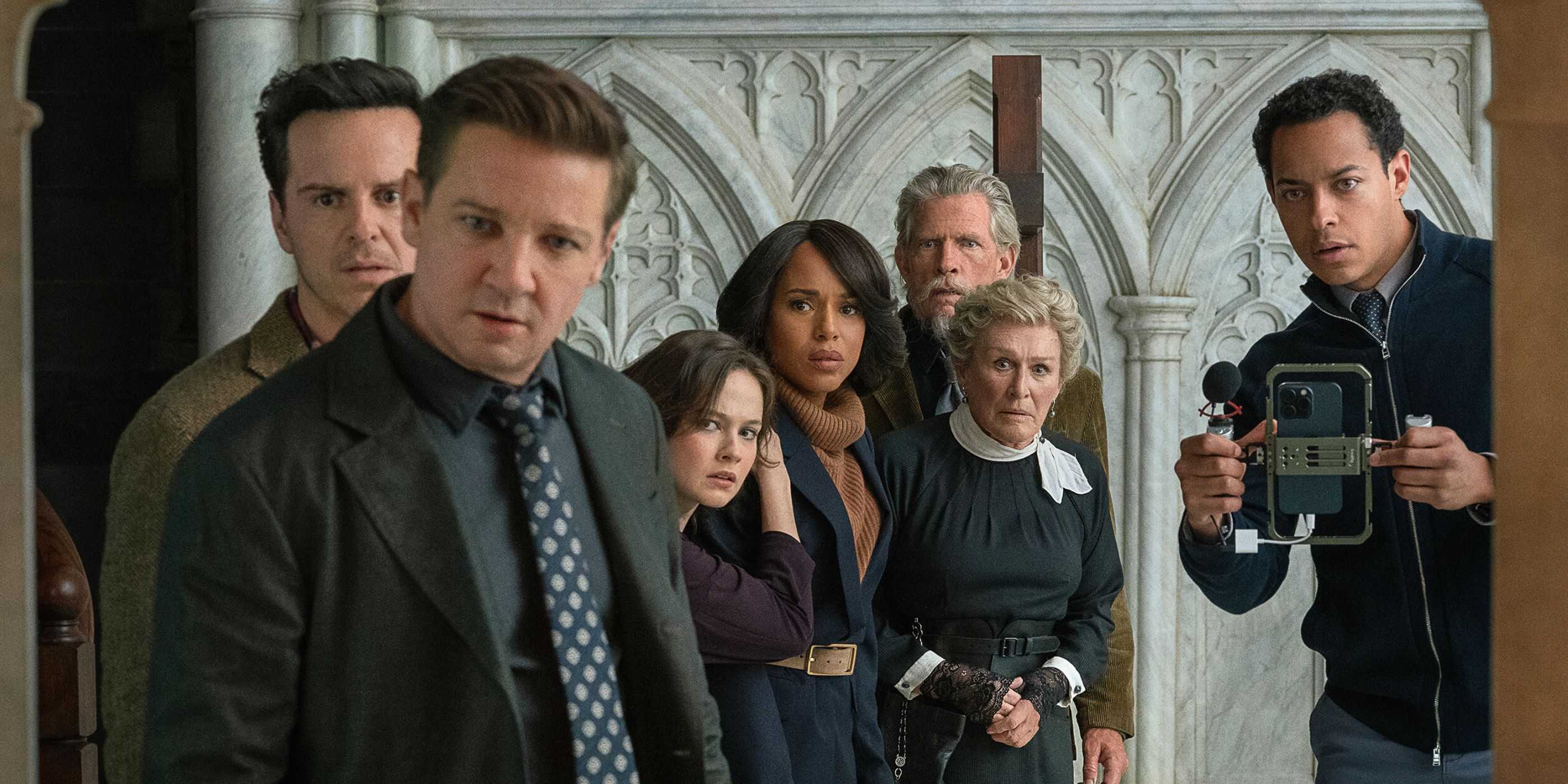 4 best Knives Out Easter eggs in Wake Up Dead Man