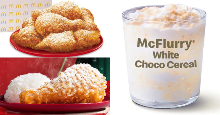 McDonald's unveils Christmas 2025 offerings: Honey Butter Chicken McDo ...