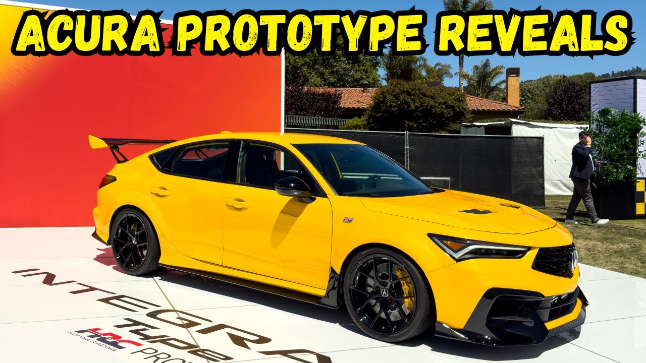 Acura Integra HRC Prototype + Performance EC Concept: Design and ...