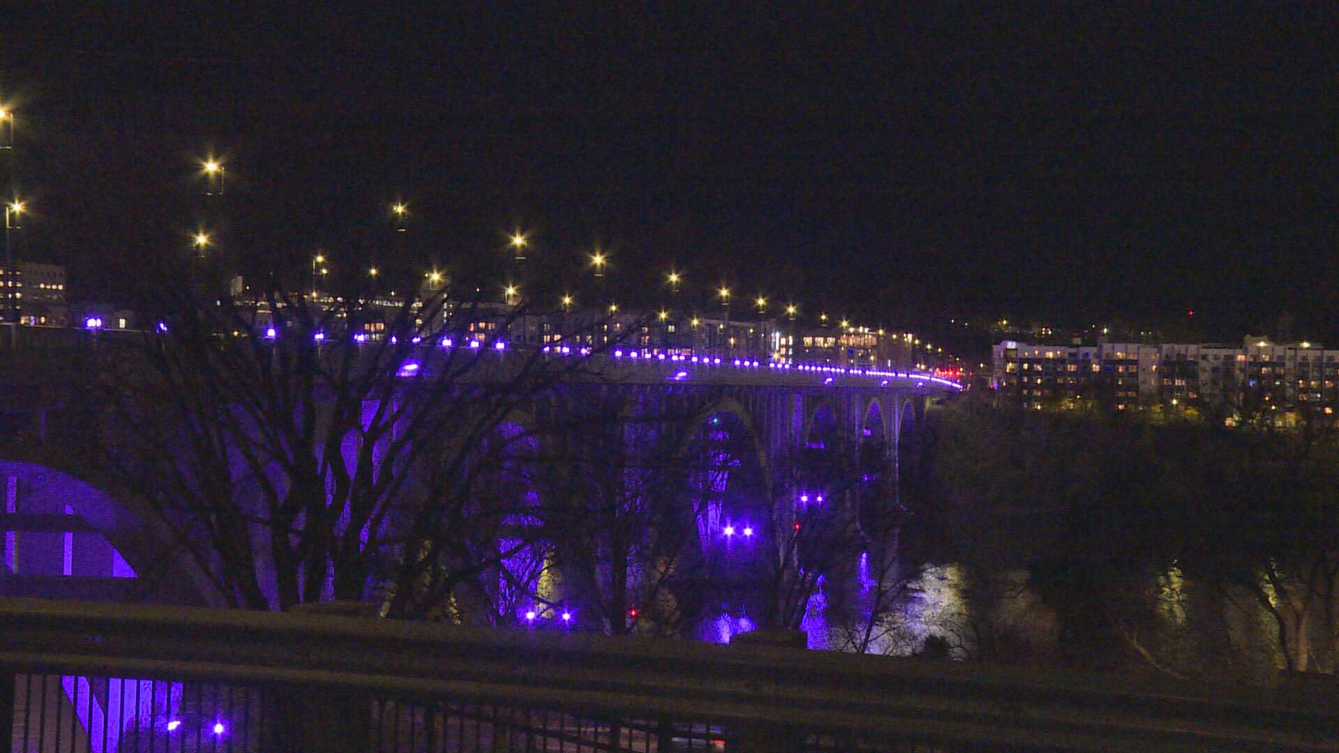 ‘It means people are walking with you’ | Henley Street Bridge lights up ...