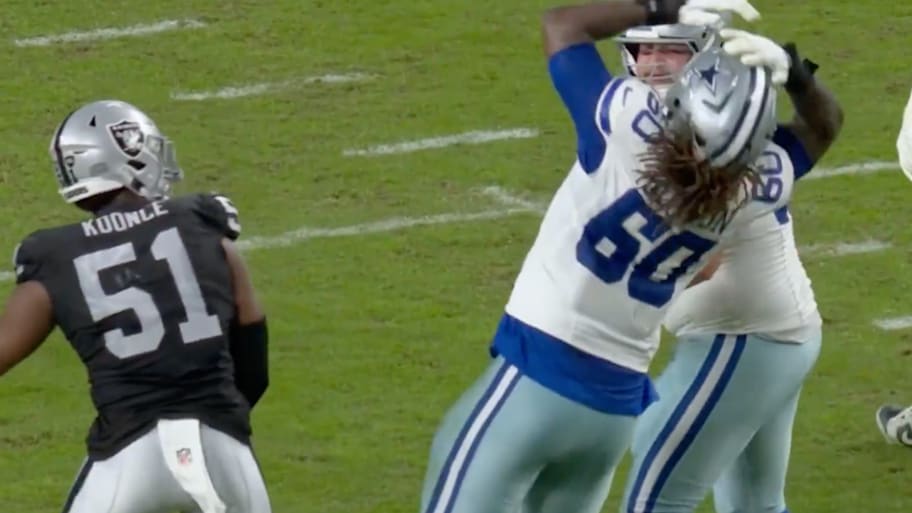 Tyler Guyton Got Hit in the Head and Unleashed an Epic Flop to Draw a ...
