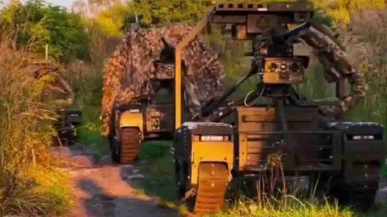 Ukrainian UGV Droid TW 12.7 holds position for 45 days and replaces infantry