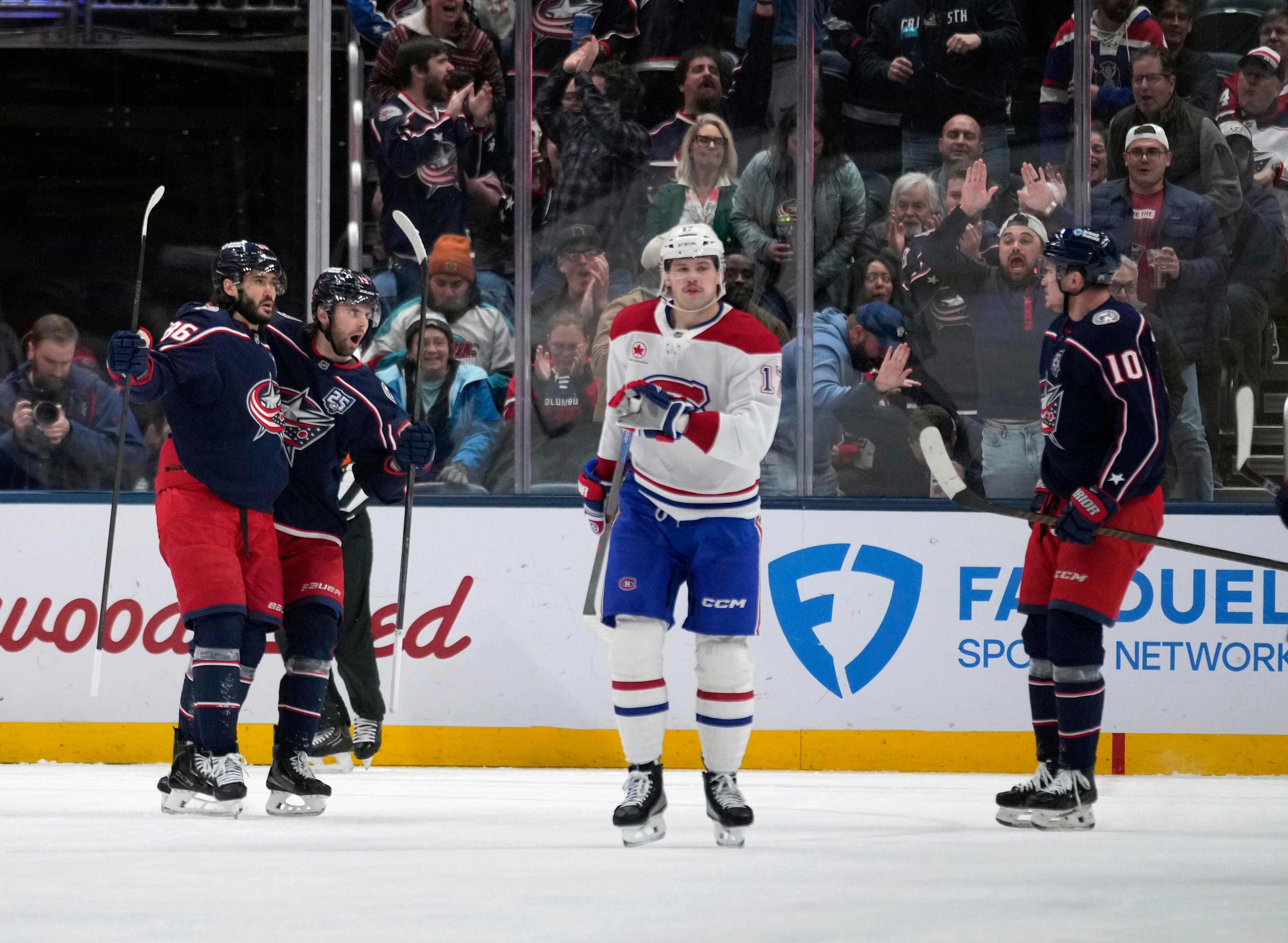 Marchenko's magic lifts Columbus Blue Jackets to victory over Canadiens ...