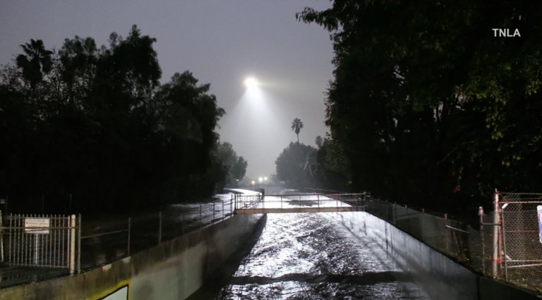 Swift-water rescue effort in fast-moving L.A. River called off