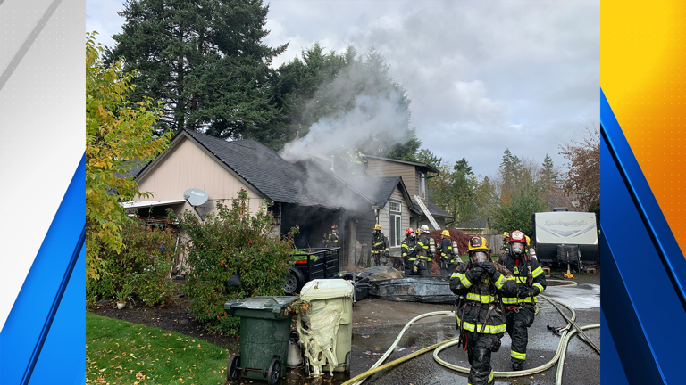 Fire with small explosions torches home in Hillsboro, leaves 2 people ...
