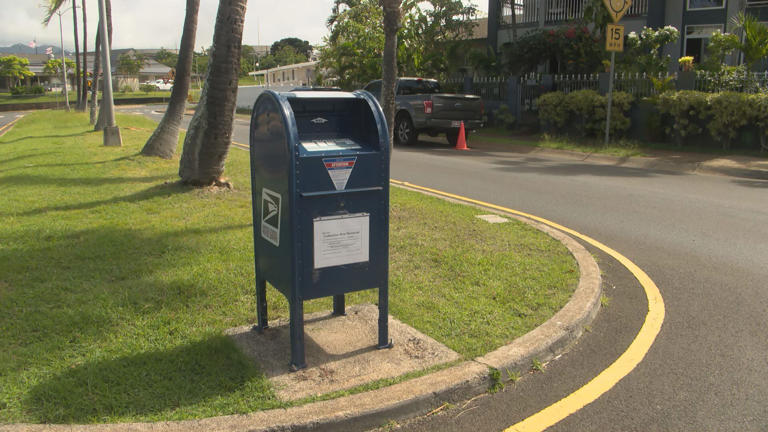 USPS removes blue collection boxes around Oahu