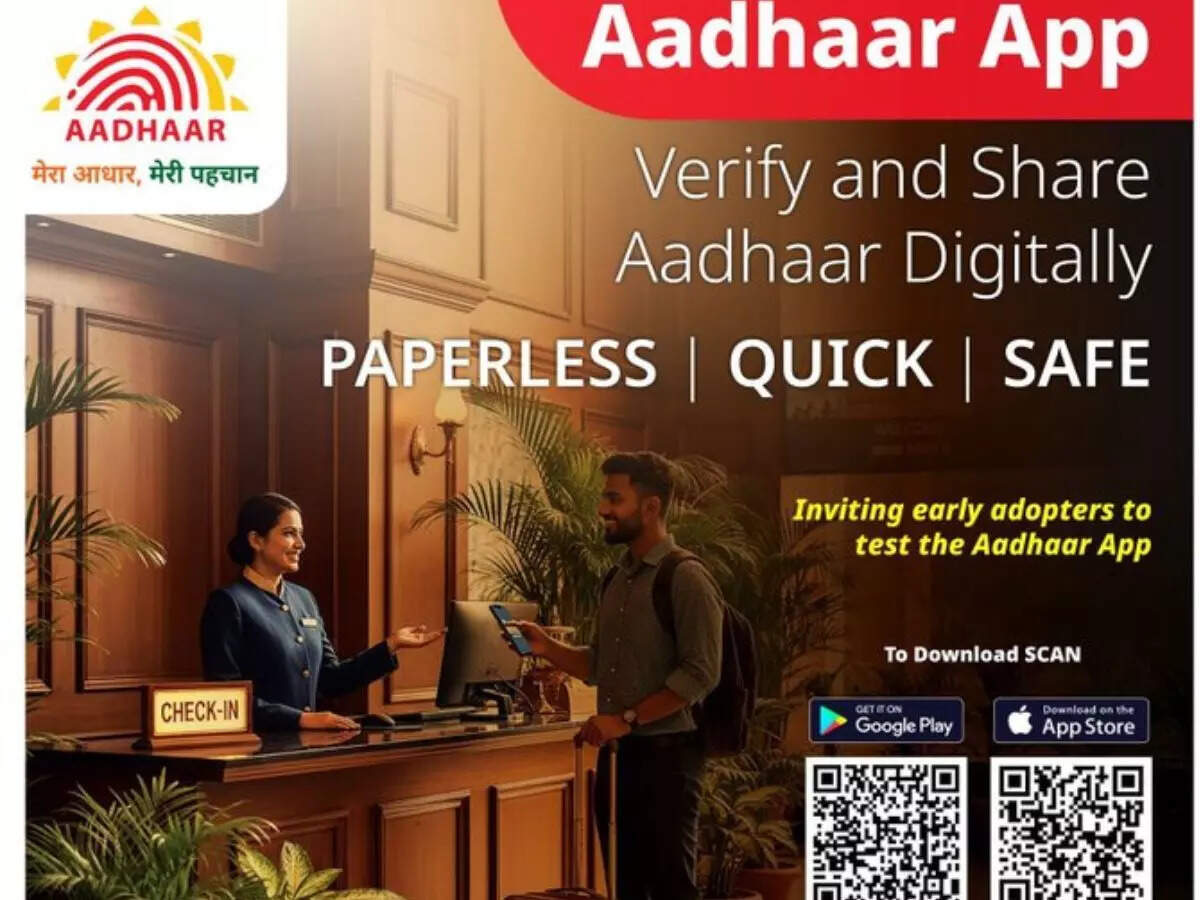 UIDAI launches new Aadhaar app: Check how to download, new features of ...