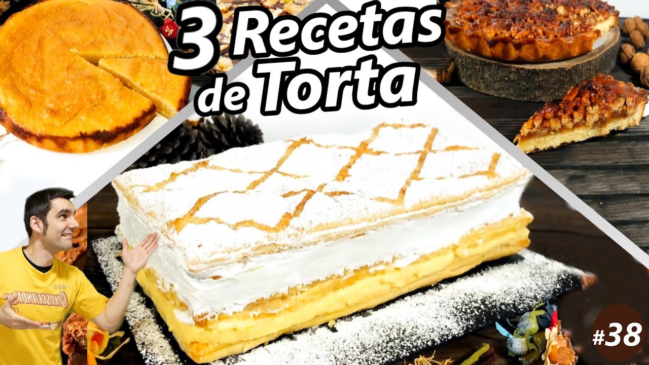 3 Recetas de Torta Fáciles y Cremosas | Postres Caseros