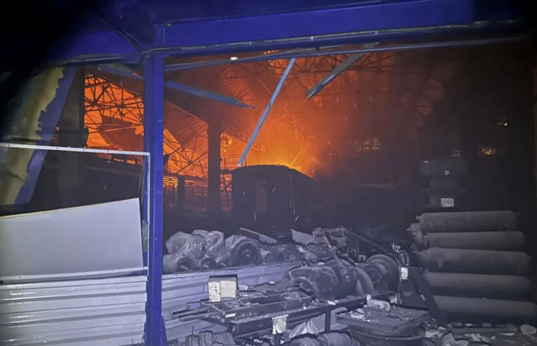 Russia strikes railway in Ukraine's Dnipro and Kharkiv region ...