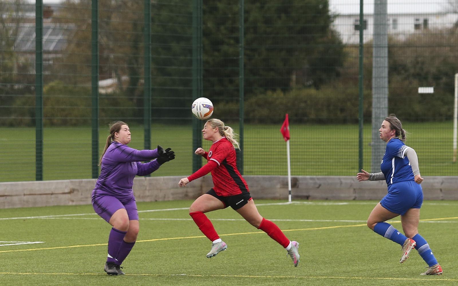 A hat-trick inside eight minutes for Constance and four-goal sprees ...