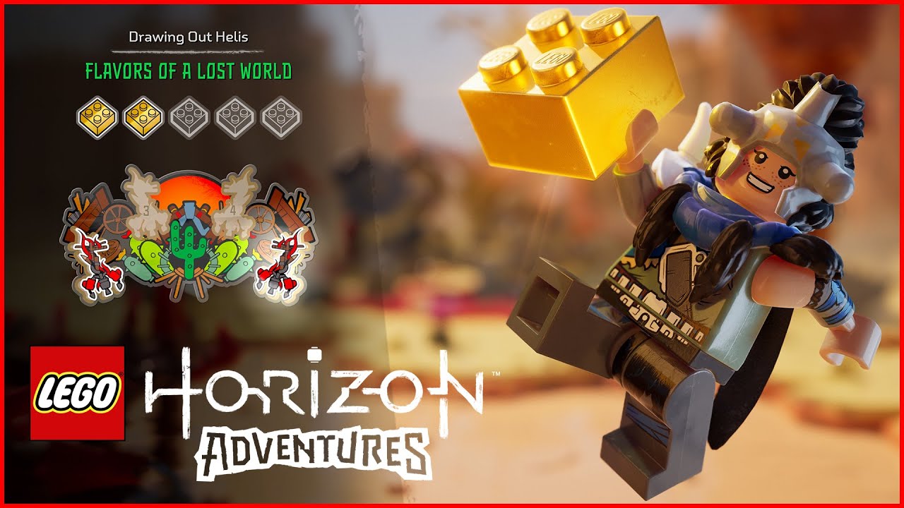 Lego Horizon Adventures chapter 4 drawing out Helis flavors of a lost ...