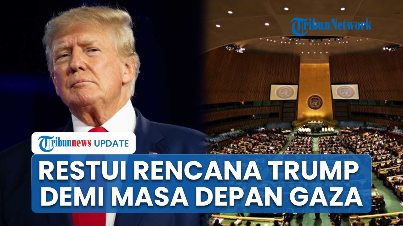 Tok! DK PBB Restui Rencana Trump untuk Masa Depan Gaza, Sahkan Pasukan ...