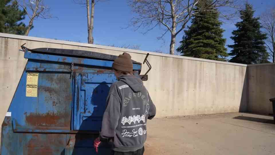 Dumpster diving at Apple, Best Buy, and Walmart
