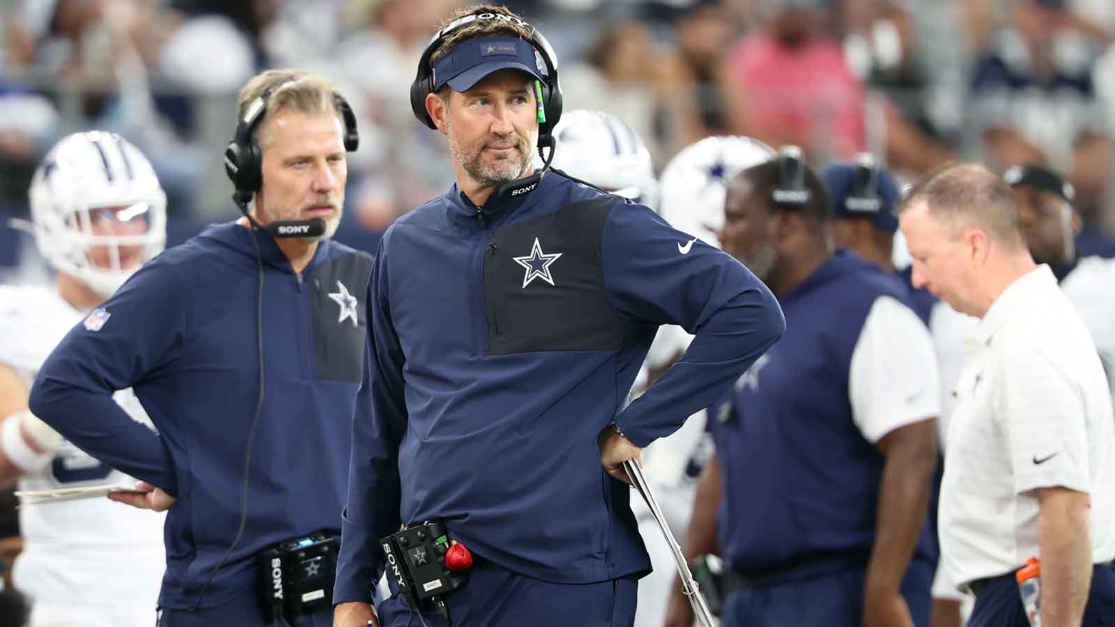 Brian Schottenheimer reacts to Cowboys releasing Trevon Diggs
