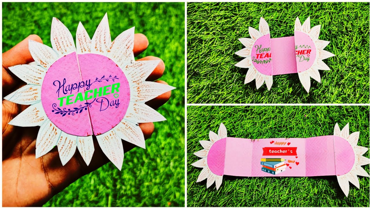 DIY Teacher’s Day Card with Everyday Materials