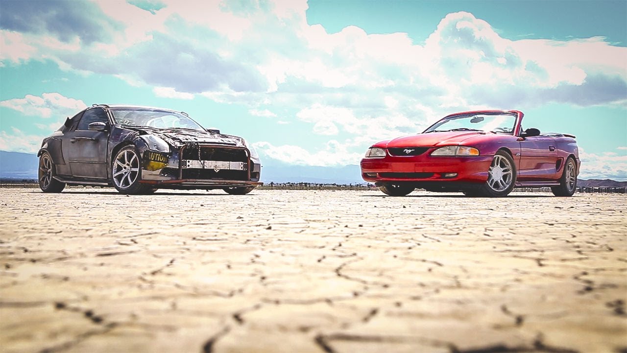 Who wins when both drivers bring $1,500 RWD builds to a desert battleground