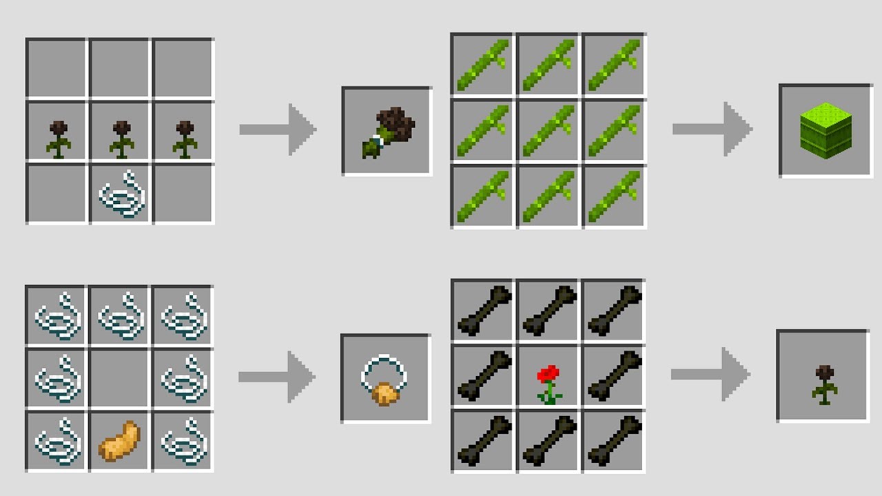 New crafting recipes in Minecraft 1.14 change survival forever