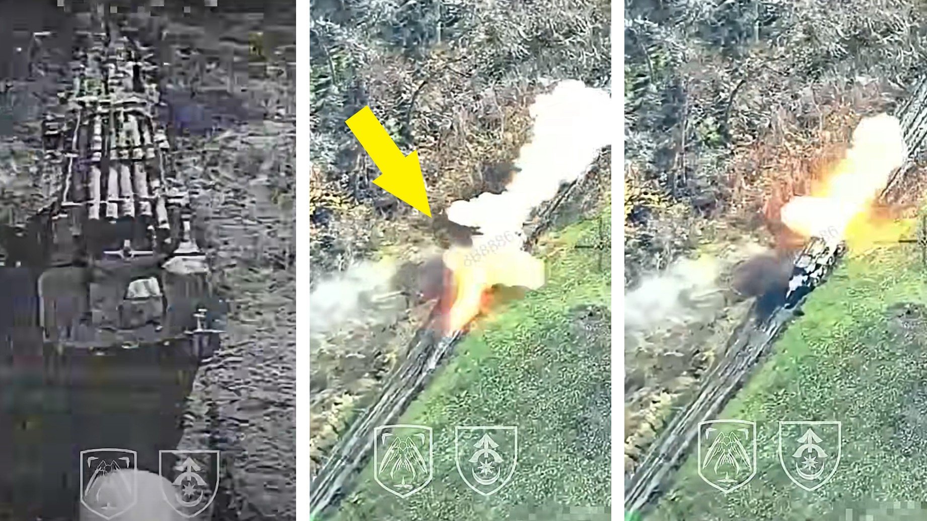 Spektakularny atak ukraińskiej armii. "Radziecki HIMARS" wystrzelił ...