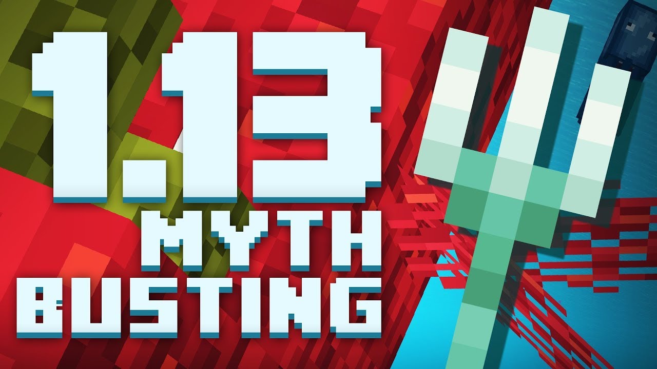 Minecraft 1.13 myths busted! (Minecraft Science)