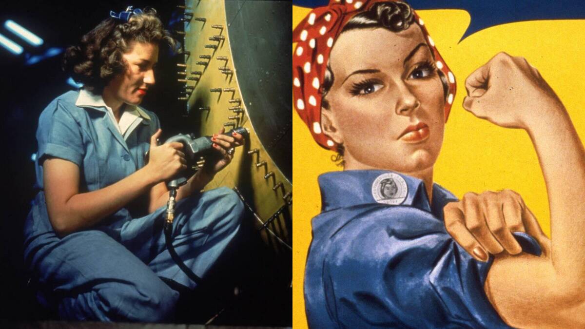 The real story of the 'Rosie the Riveter' movement