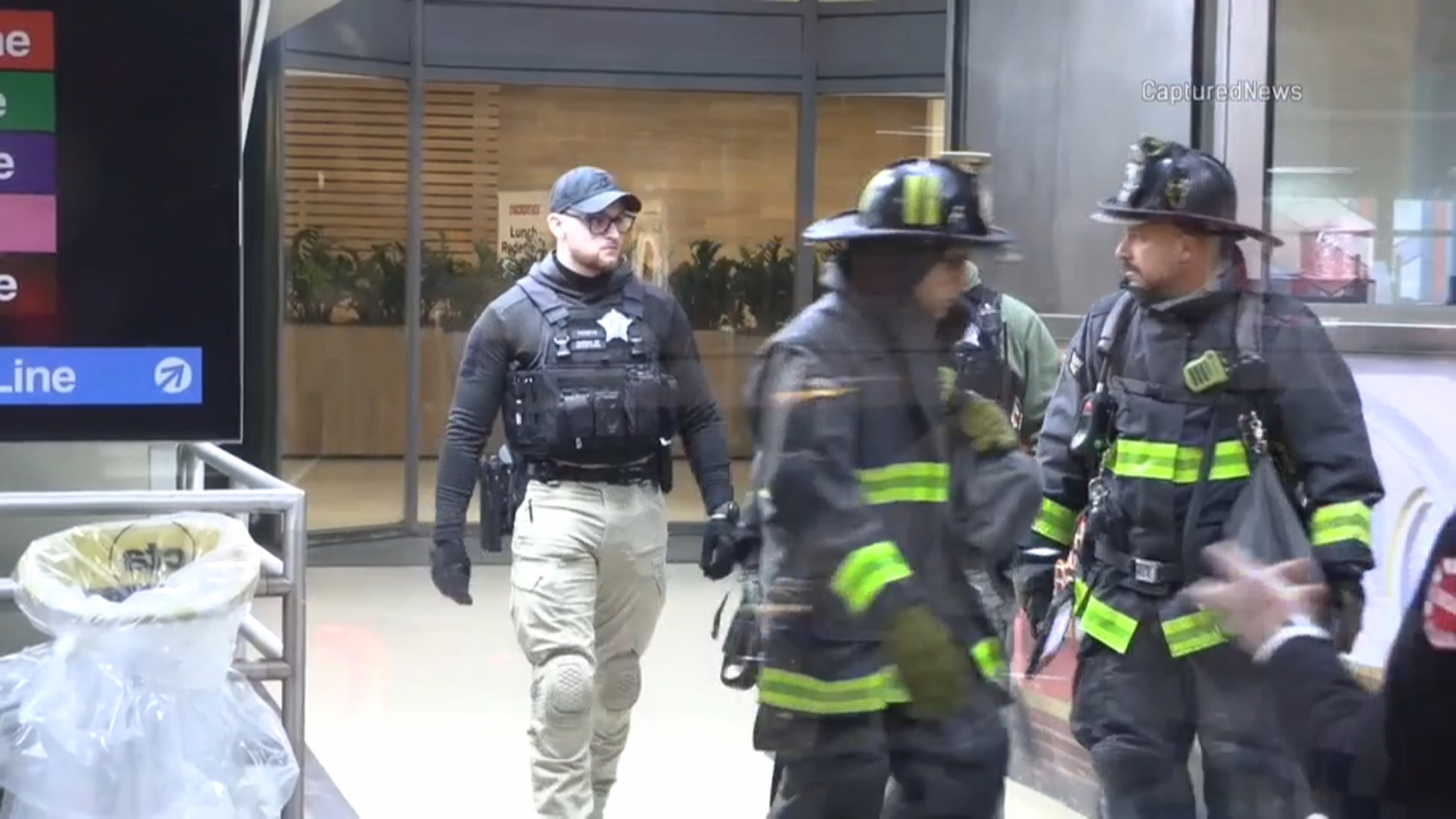 Woman set on fire while riding CTA Blue Line train in Loop; suspect ...