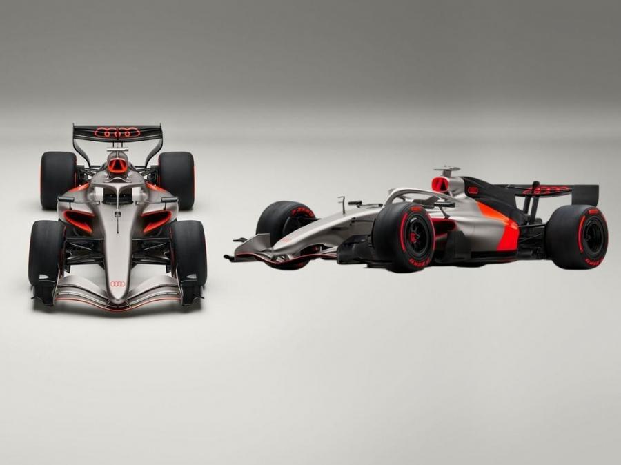 A look at Audi's F1 car concept ahead of 2026 debut