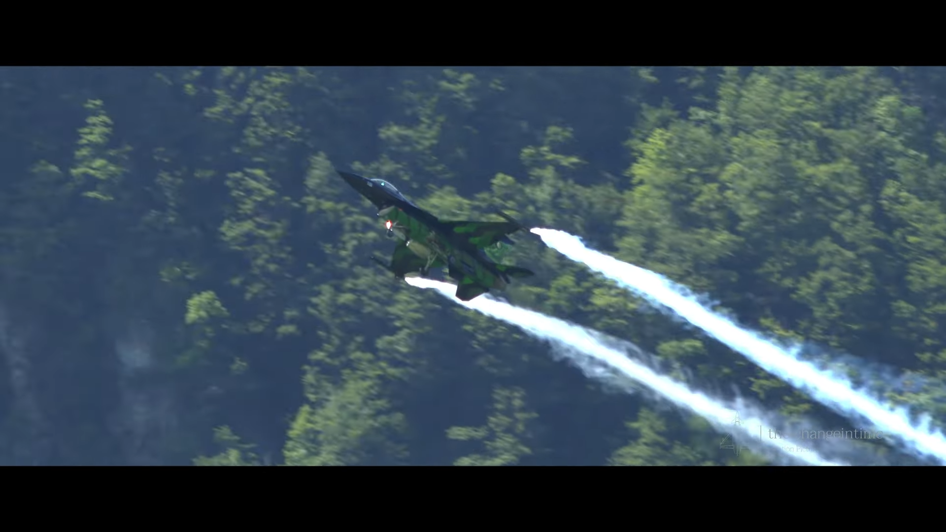 Dream Viper Unleashed As Belgian F16 Tears Through The Valley