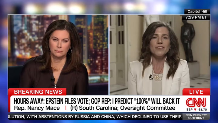 CNN’s Erin Burnett Cuts Off Republican in Heated Epstein Interview