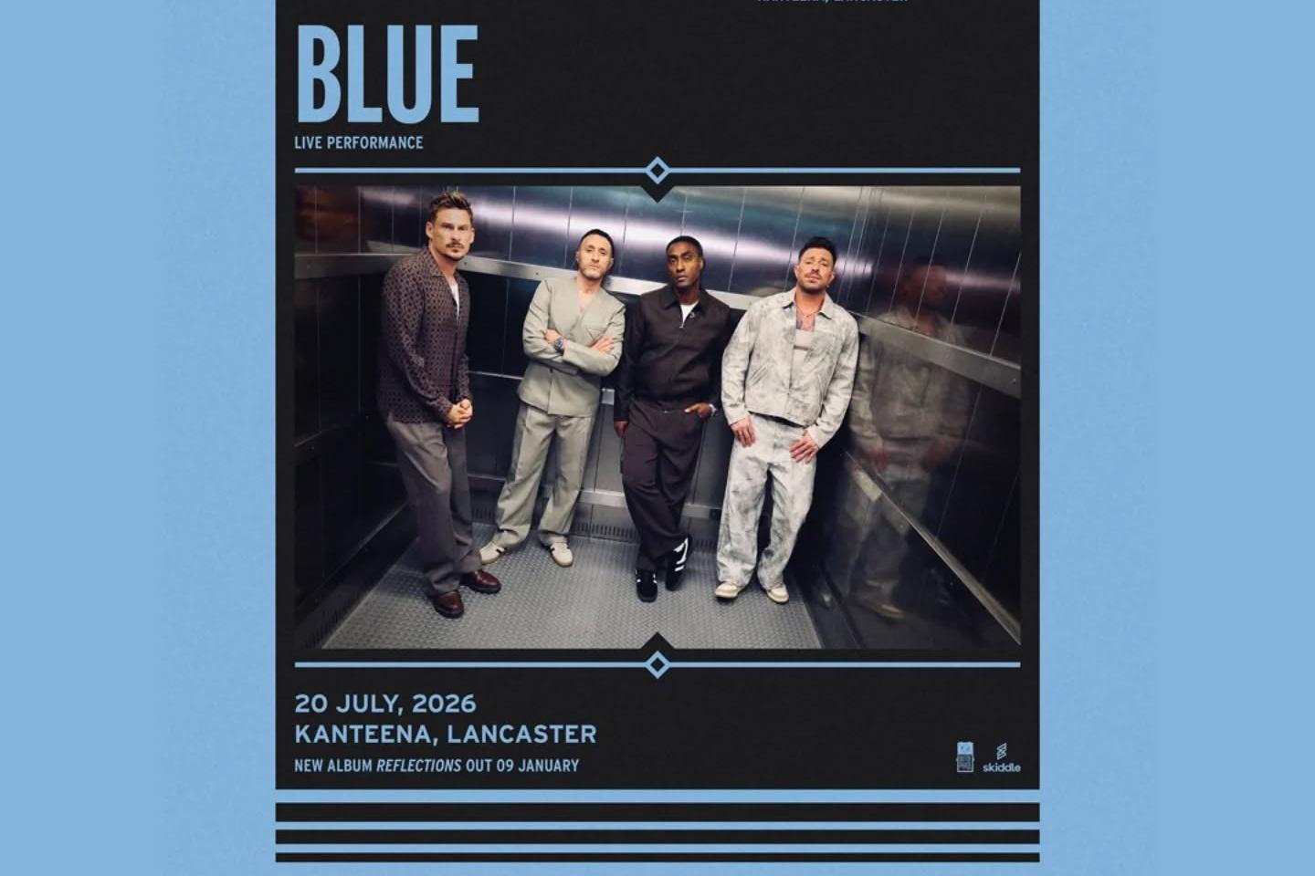 Boy band Blue coming to Lancaster’s Kanteena
