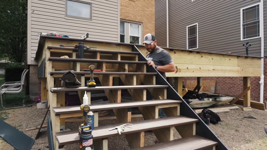 Epic Deck Build: Stairs, Railings and Final Details
