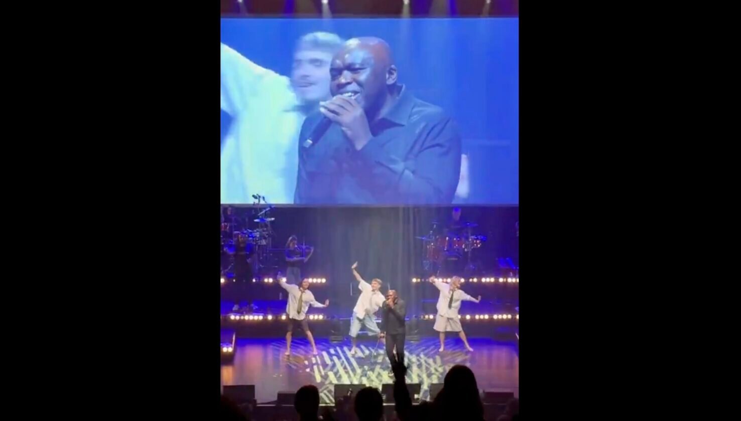 Wilfrid Mbappé, père de Kylian et Ethan… chante du Barry White à l’Olympia