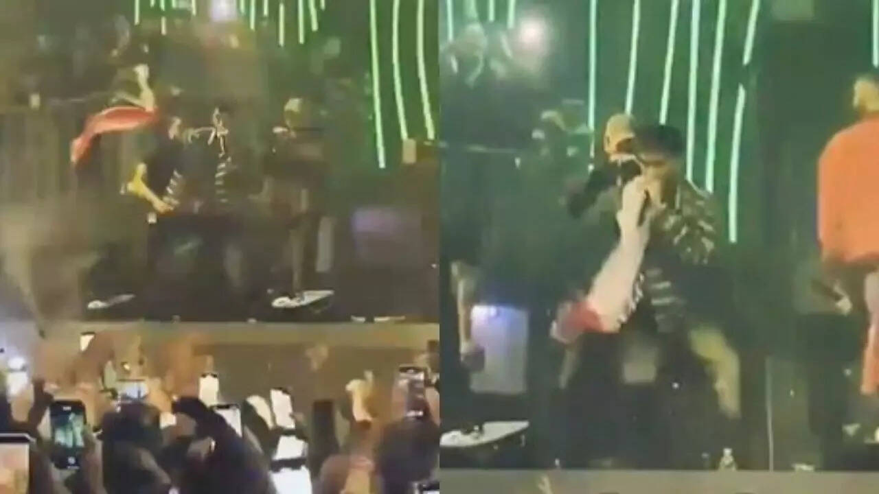 'I'll do it again': Pakistani rapper drapes himself in Indian flag ...