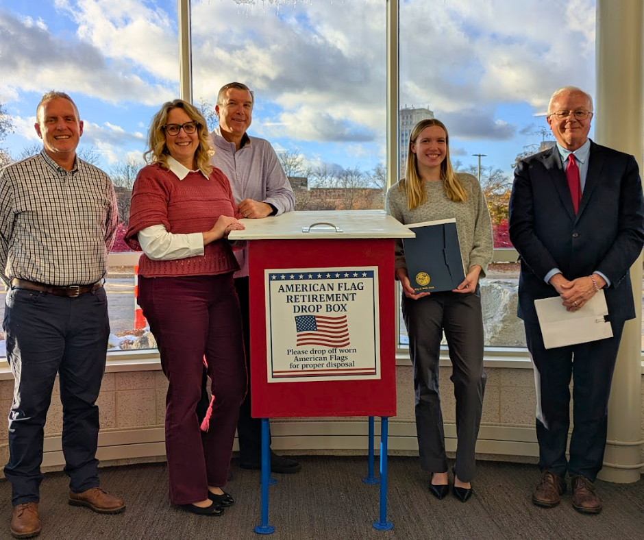 Girl Scout’s project creates new option for retiring worn American flags