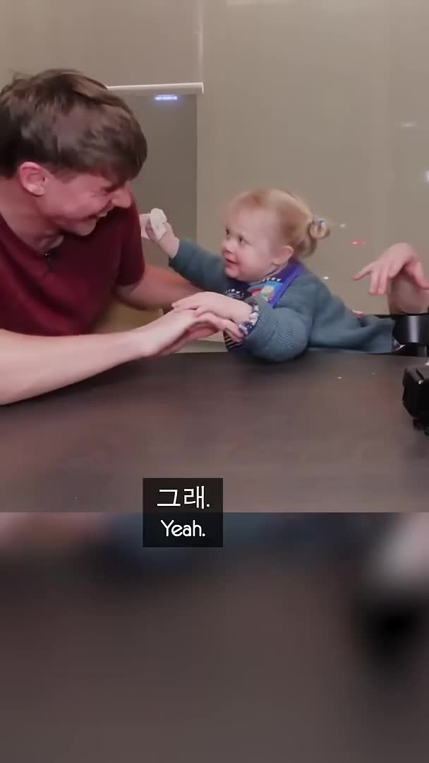 2-year old baby can't stop saying "Little bogey!"