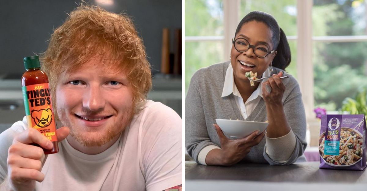 Famous People With Food Brands You Probably Did Not Know About