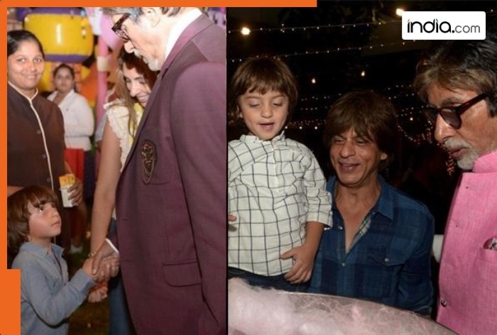 Shah Rukh Khan son's AbRam was convinced that Amitabh Bachchan was his ...
