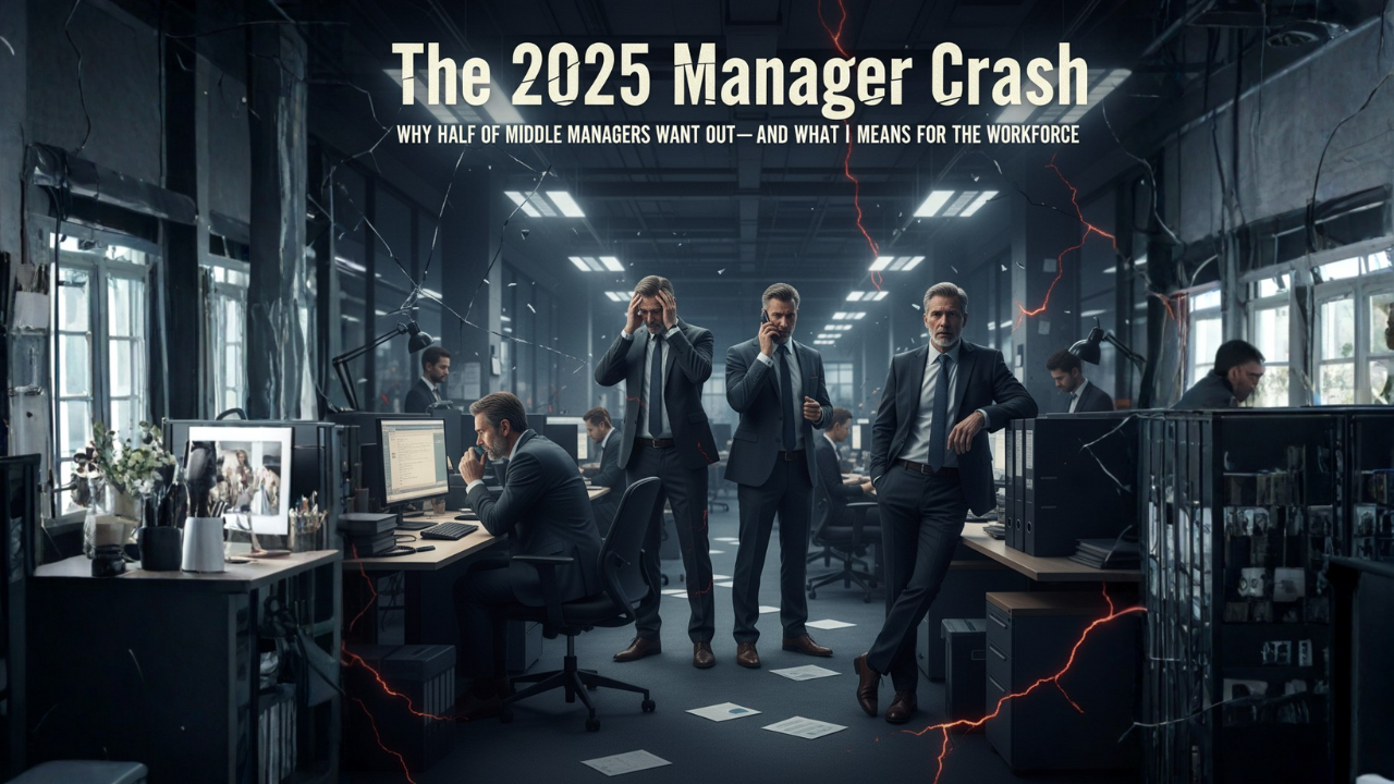 The 2025 Manager Crash: Why Half of Middle Managers Want Out—And What ...